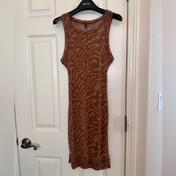 SKIMS | Dresses | Skims Summer Mesh Sheer Mesh Racer Back Tank Dress ...